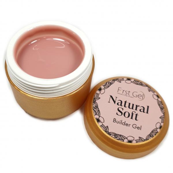 www.nailcontact.com - First Gel, Natural Soft Builder Gel 15 g